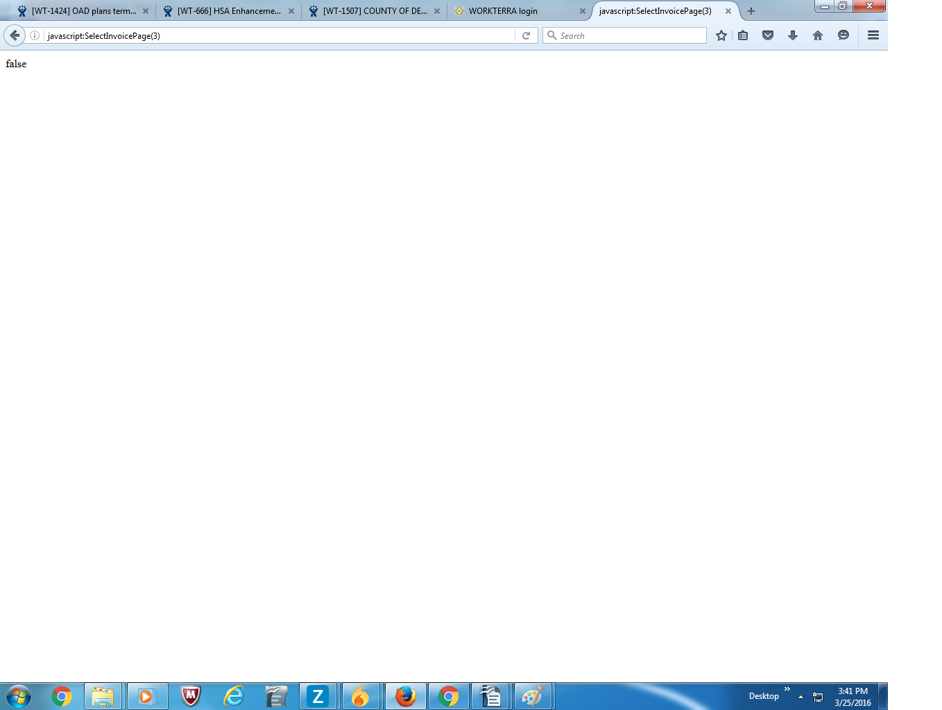 [WT-1558] Invoice management System - Workterra Jira